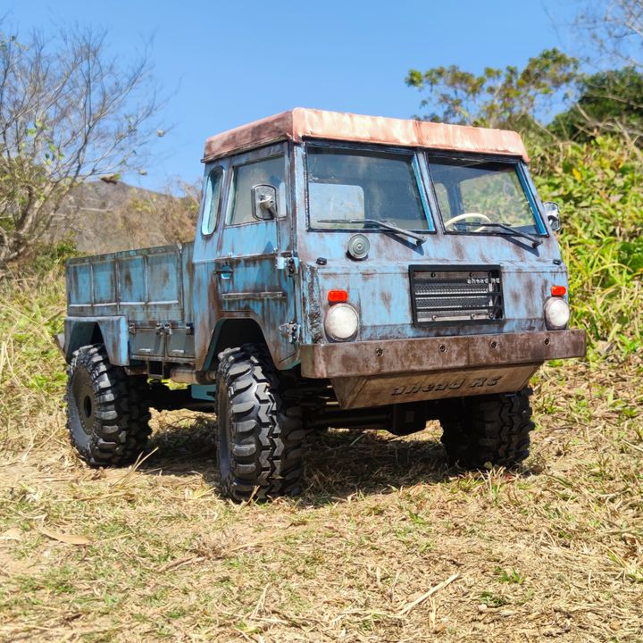 3D Printable Crawler V306 Cab SCX6 - 1/6 RC body by Ian Jim