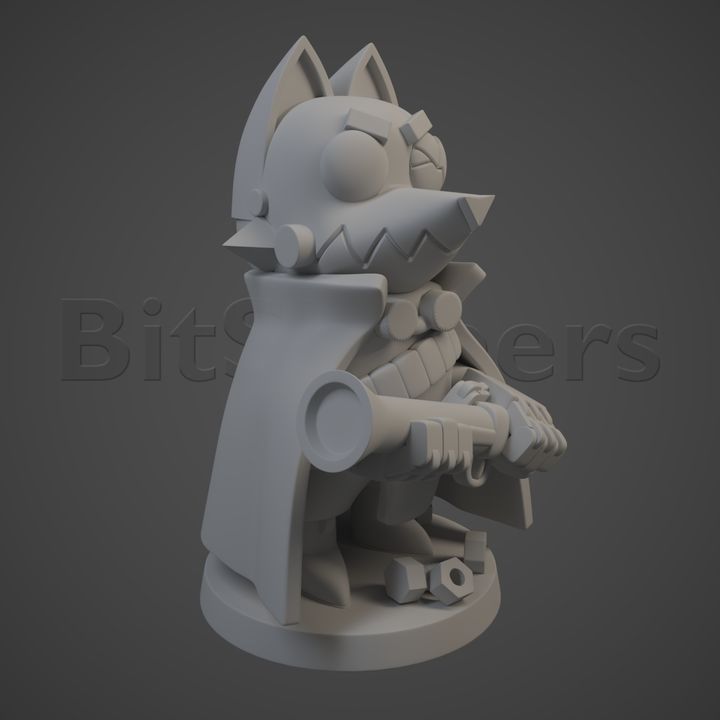 3D Printable Root Vagabot Ranger Boardgame Figure by ErmyanArts