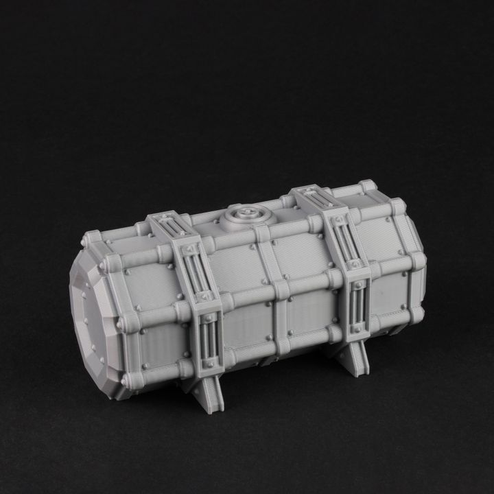 3D Printable Toxic Waste Tank by Tesseract Tomb