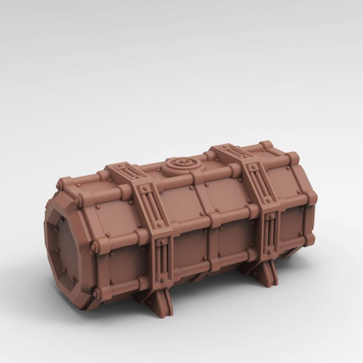 3D Printable Toxic Waste Tank by Tesseract Tomb