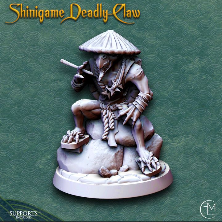 3D Printable Shinigame Deadly Claw by Francesca Musumeci