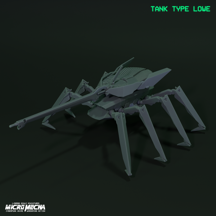 3D Printable Löwe MPT by MicroMecha