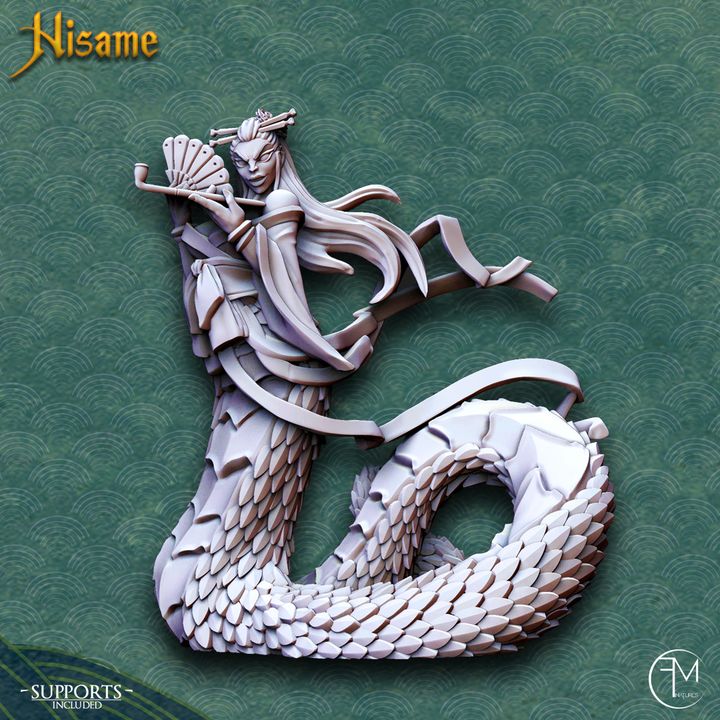 3D Printable Hisame by Francesca Musumeci