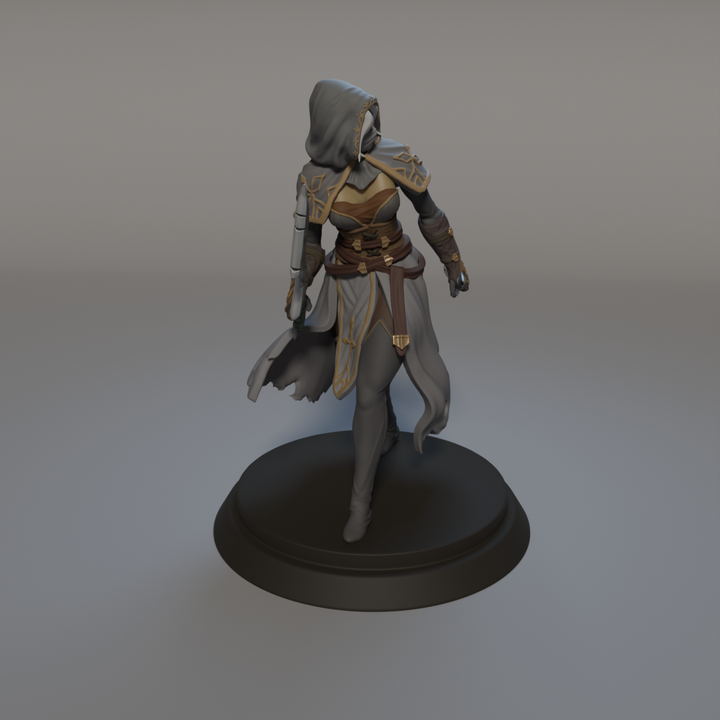 3D Printable Human Female Rogue by Tenda Orc Studio