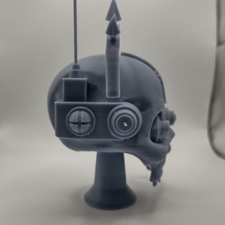 3D Printable Custom 3D resin printed Warhammer 40k Servo Skull by MADZ ...