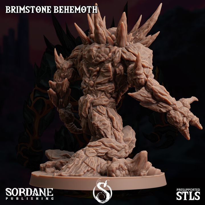 3D Printable Brimstone Behemoth by Sordane Publishing