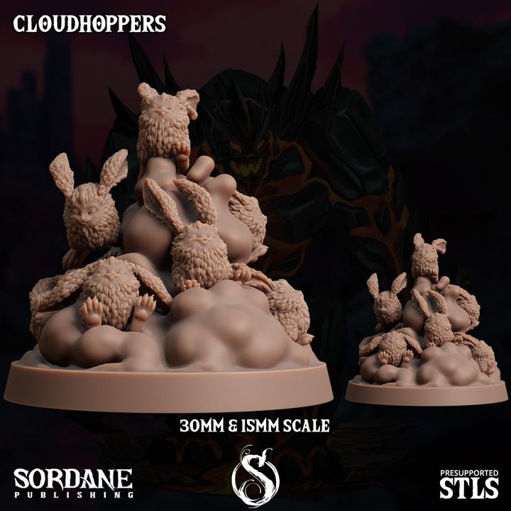 3D Printable Cloudhoppers by Sordane Publishing