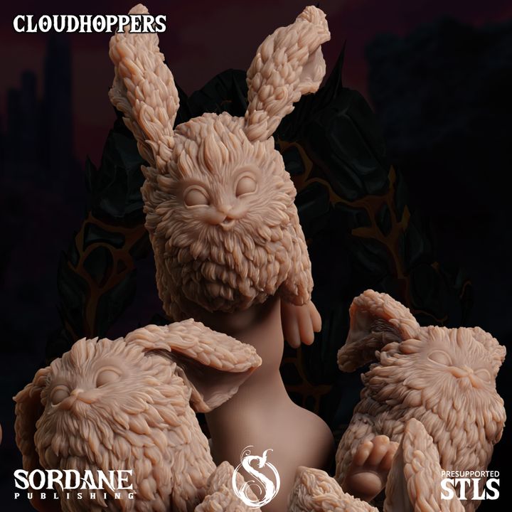 3D Printable Cloudhoppers by Sordane Publishing