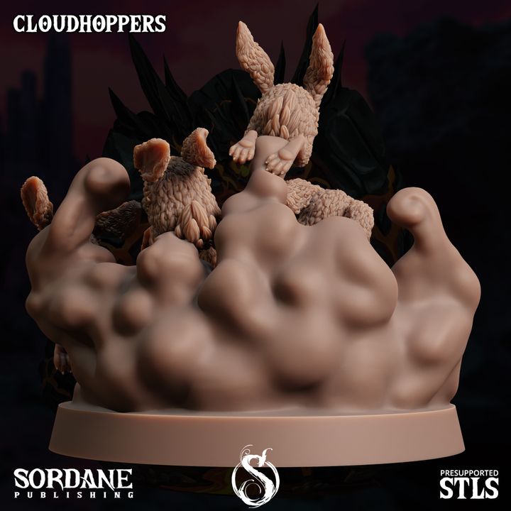 3D Printable Cloudhoppers by Sordane Publishing
