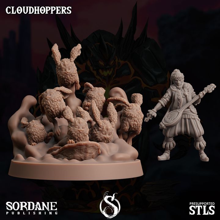 3D Printable Cloudhoppers by Sordane Publishing