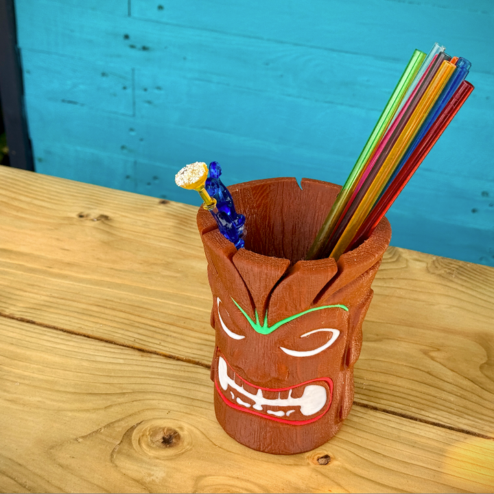 3D Printable TIKI Pot by ENIQUE3D