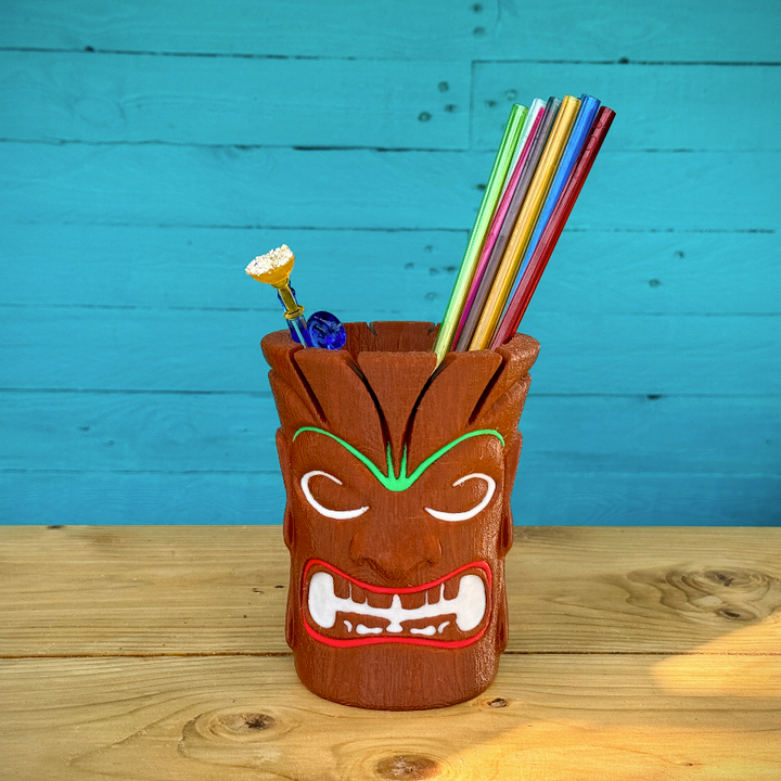 3D Printable TIKI Pot by ENIQUE3D
