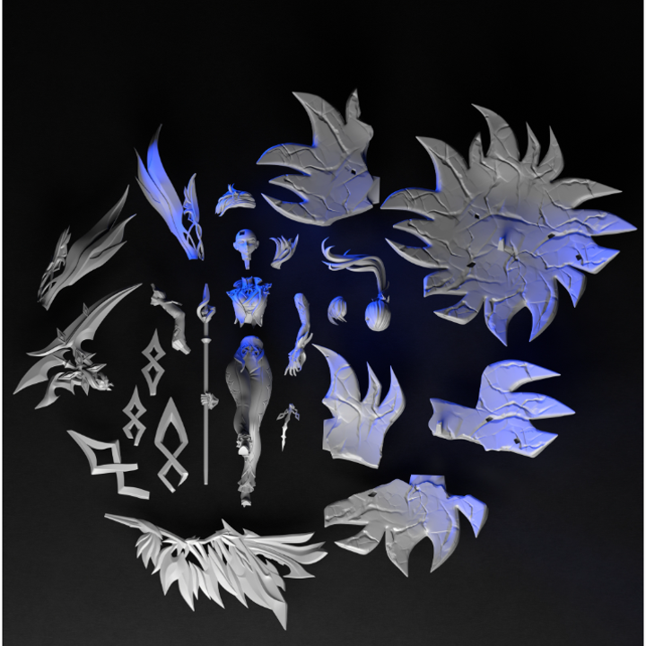 3D Printable The Knave of the Fatui by Chuya Factory