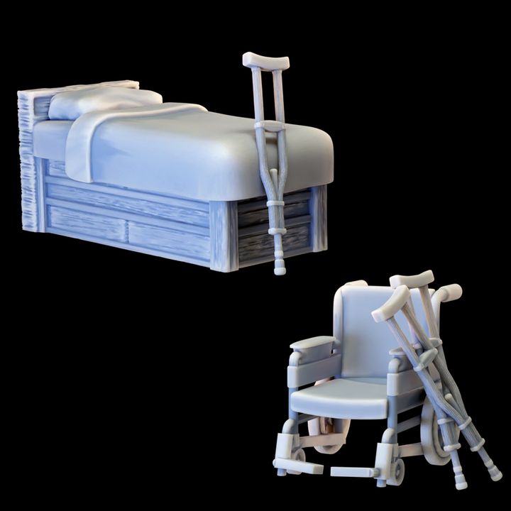 3D Printable Free Hospital Props - Not Your Average Trading District ...