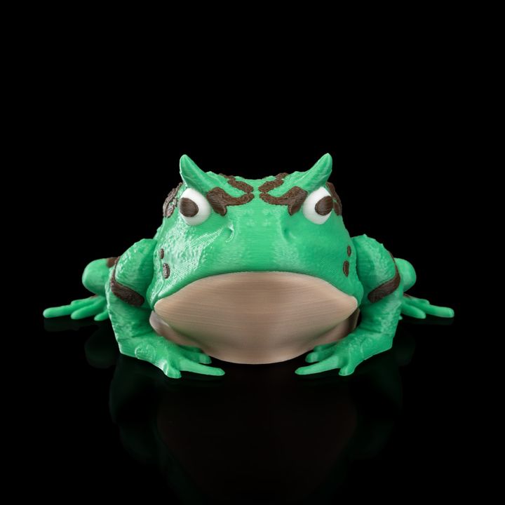 3D Printable Harold, the Horned Frog by Stlflix