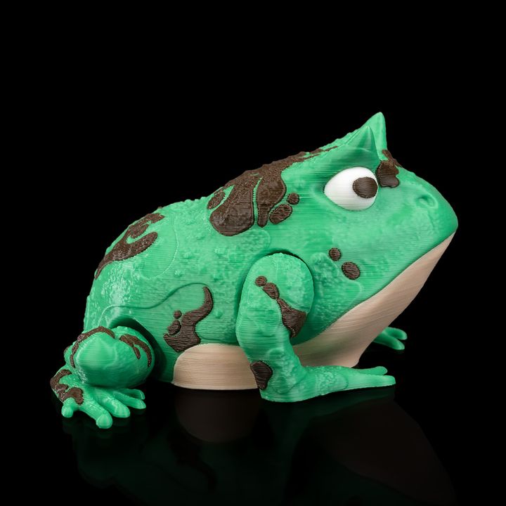 3D Printable Harold, the Horned Frog by Stlflix