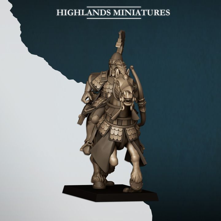 3D Printable Aegean Sea Hippeis - Highlands Miniatures by Highlands ...