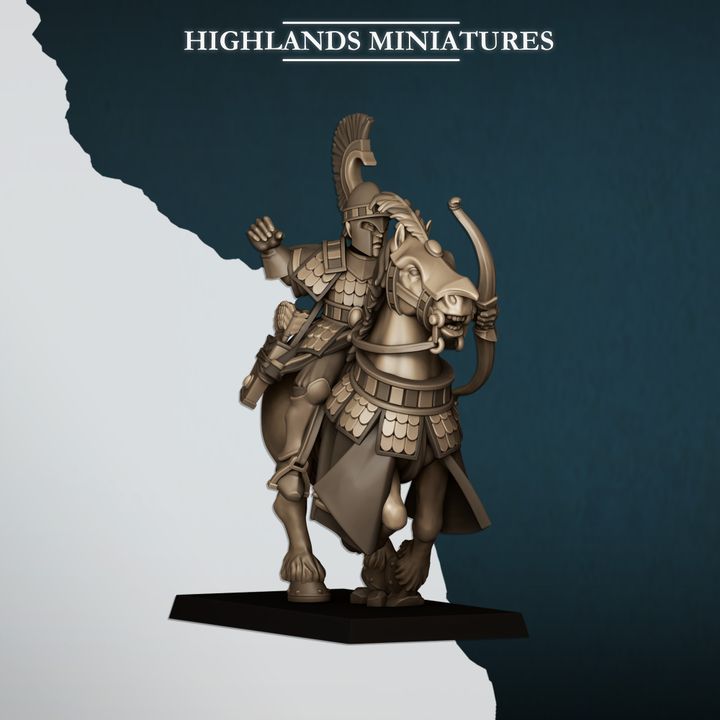 3D Printable Aegean Sea Hippeis - Highlands Miniatures by Highlands ...