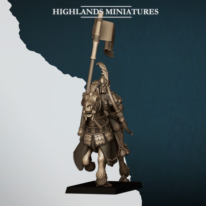 3D Printable Aegean Sea Hippeis - Highlands Miniatures by Highlands ...