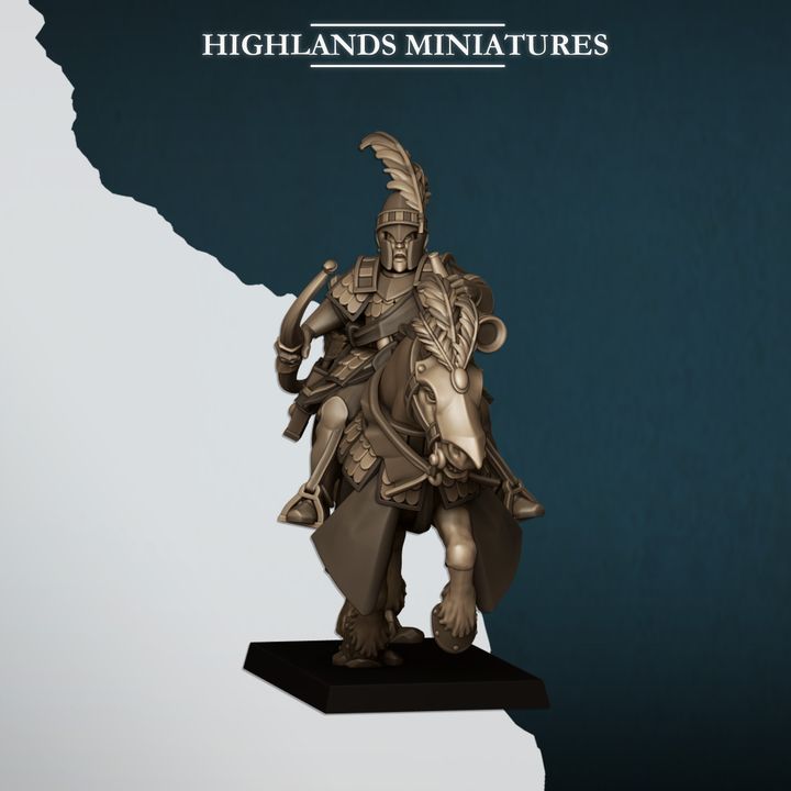 3D Printable Aegean Sea Hippeis - Highlands Miniatures by Highlands ...