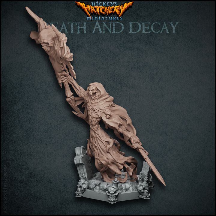 3D Printable Hollow One 07, Standard-bearer | DEATH & DECAY by Nickey's ...