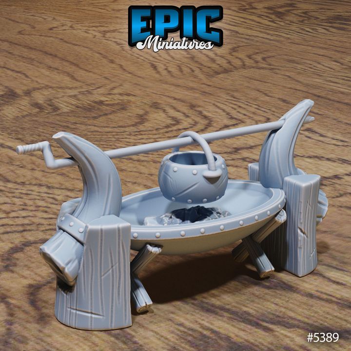 3D Printable Medieval Hut Scatter / House Decoration / Village Build ...