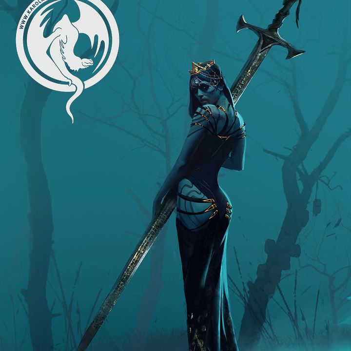 3D Printable Lady of The lake 3 Scales by Karol