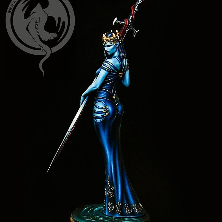 3D Printable Lady of The lake 3 Scales by Karol