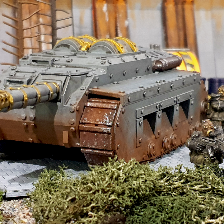 3D Printable Cerberus Flame Tank by Culverin Models