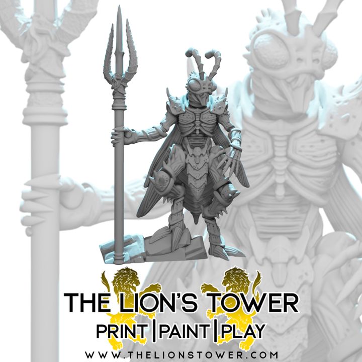 3D Printable Infernal bug devils (Mezzoloth) set of 3 x 32mm scale ...