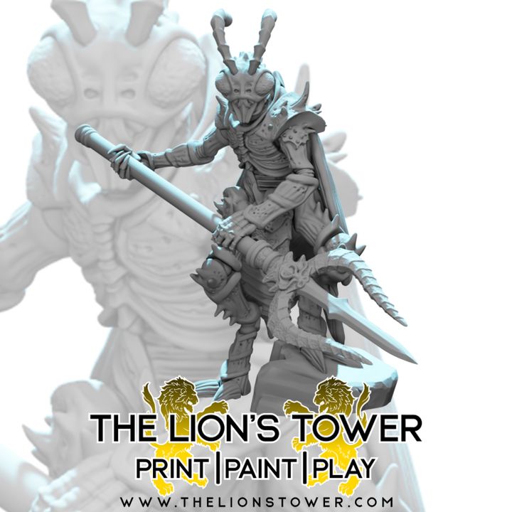 3D Printable Infernal bug devils (Mezzoloth) set of 3 x 32mm scale ...