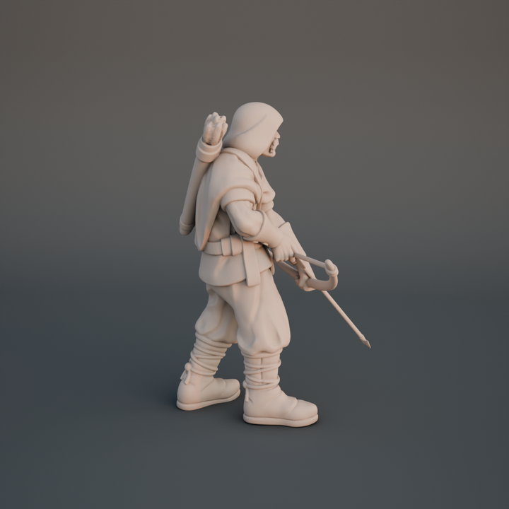 3D Printable Slavic pagan fantasy archer 1 by Chart