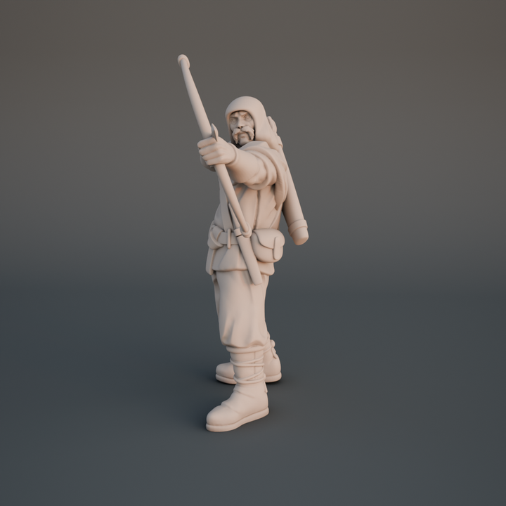 3D Printable Slavic pagan fantasy archer 2 by Chart