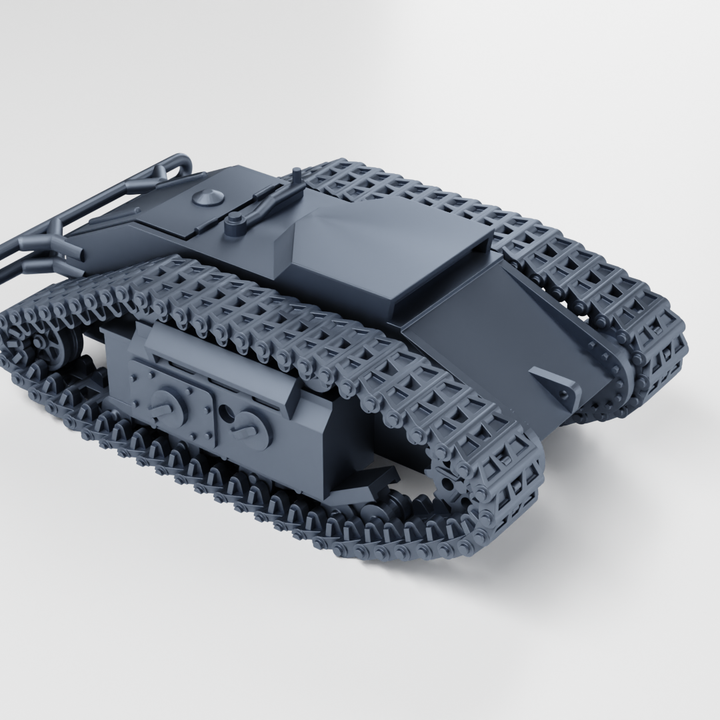 3D Printable Sd.Kfz.303 - Goliath (Germany, D-Day, WW2) by Wargame3d