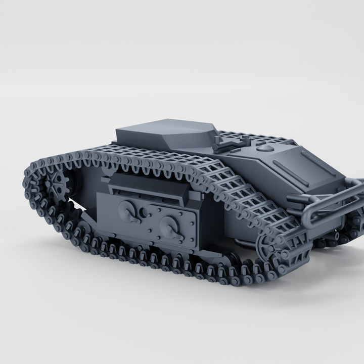 3D Printable Sd.Kfz.303 - Goliath (Germany, D-Day, WW2) by Wargame3d