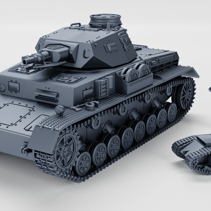 3D Printable Sd.Kfz.303 - Goliath (Germany, D-Day, WW2) by Wargame3d