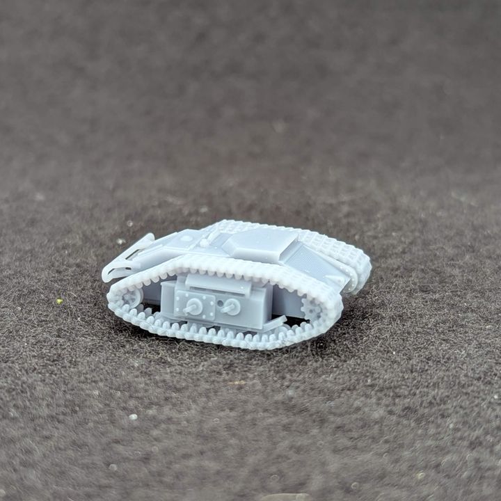 3D Printable Sd.Kfz.303 - Goliath (Germany, D-Day, WW2) by Wargame3d