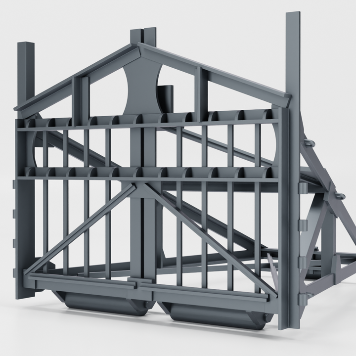 3D Printable Tetrahedron + Belgian Gates + Hedgehogs (D-Day, WW2) by ...