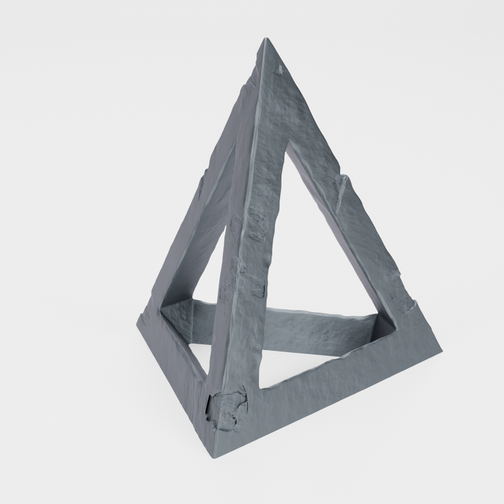 3D Printable Tetrahedron + Belgian Gates + Hedgehogs (D-Day, WW2) by ...