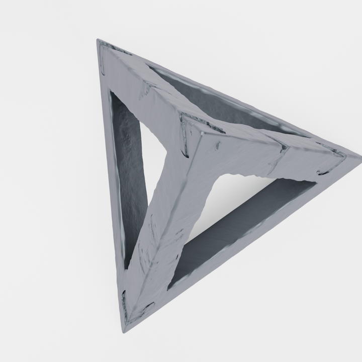 3D Printable Tetrahedron + Belgian Gates + Hedgehogs (D-Day, WW2) by ...