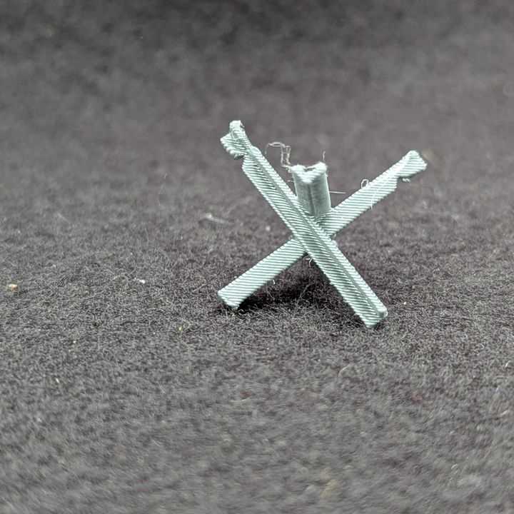 3D Printable Tetrahedron + Belgian Gates + Hedgehogs (D-Day, WW2) by ...