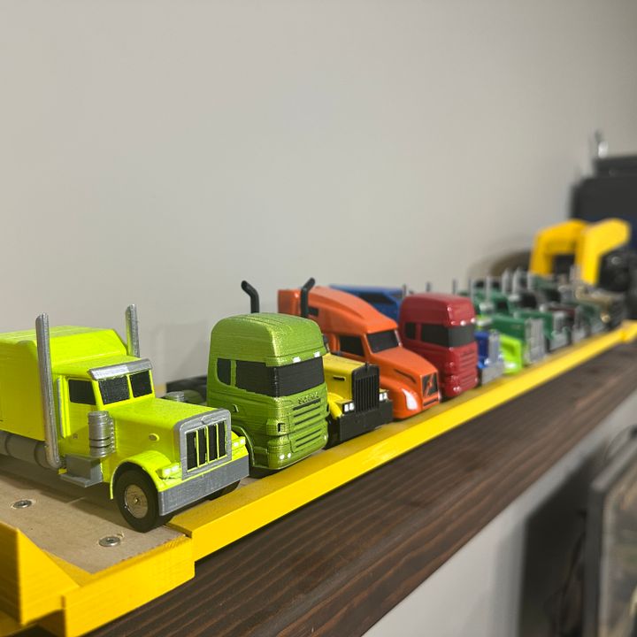 3D Printable 1-64 Scale Trucks Pack by Build It Better