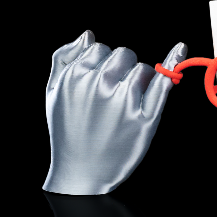 3D Printable Heartstring Photo String by Stlflix