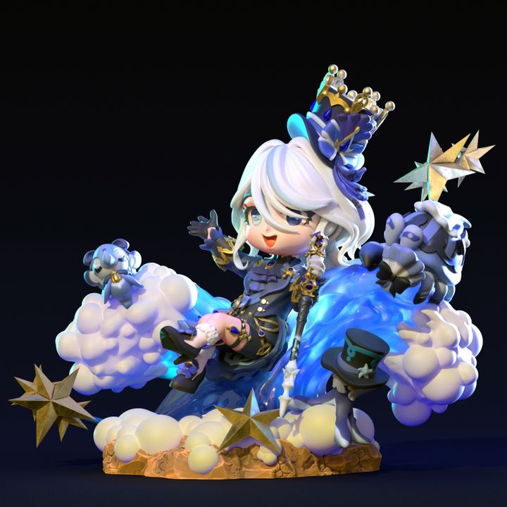 3D Printable The Tideborn Ruler by Chuya Factory