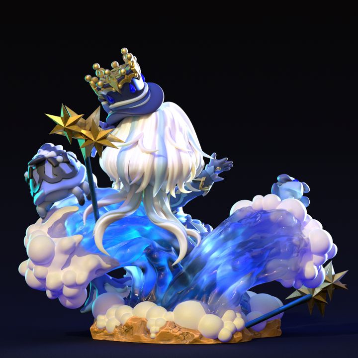 3D Printable The Tideborn Ruler by Chuya Factory