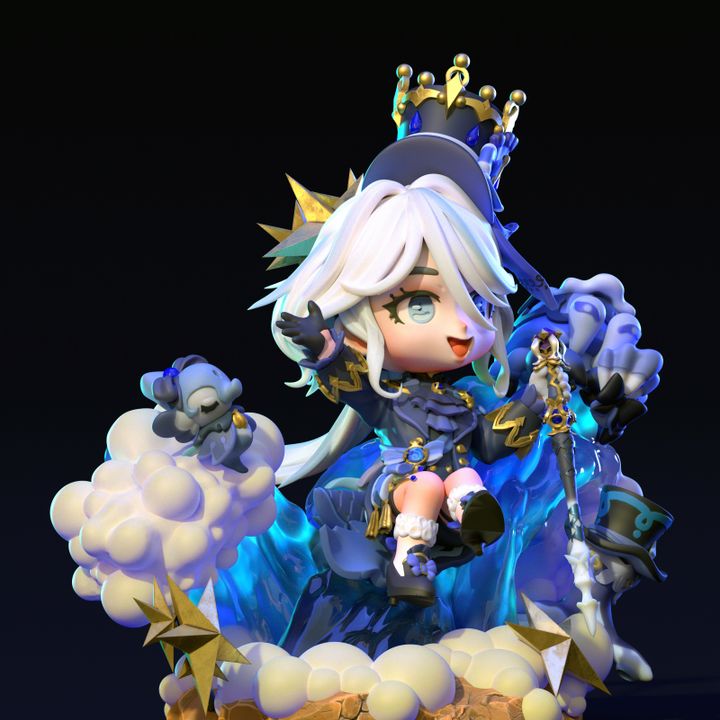 3D Printable The Tideborn Ruler by Chuya Factory