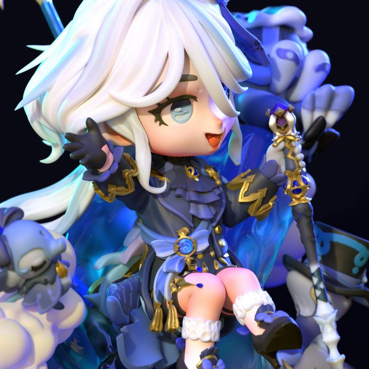 3D Printable The Tideborn Ruler by Chuya Factory