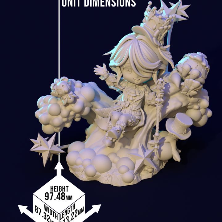 3D Printable The Tideborn Ruler by Chuya Factory