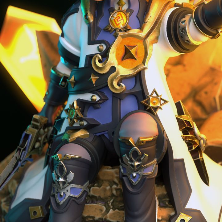 3D Printable The Alchemist of Creation by Chuya Factory