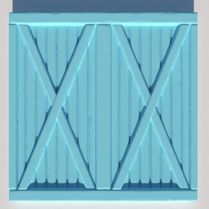 3d Printable Texture Roller Wood Crossbeam A By Terrain Trove